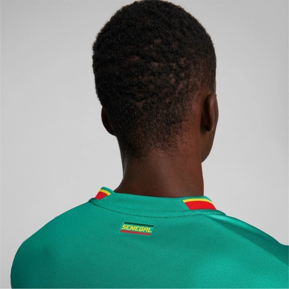Puma | Shirts | Puma Senegal Away 22223 Mens Soccer Jersey Green Size M ...